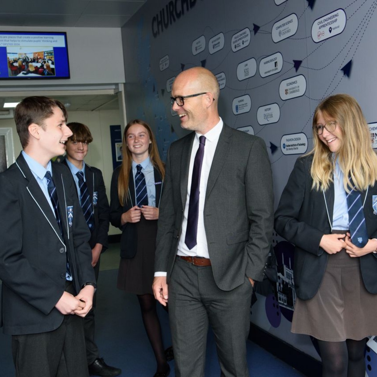 Churchdown School Academy. - Churchdown School Ofsted Report